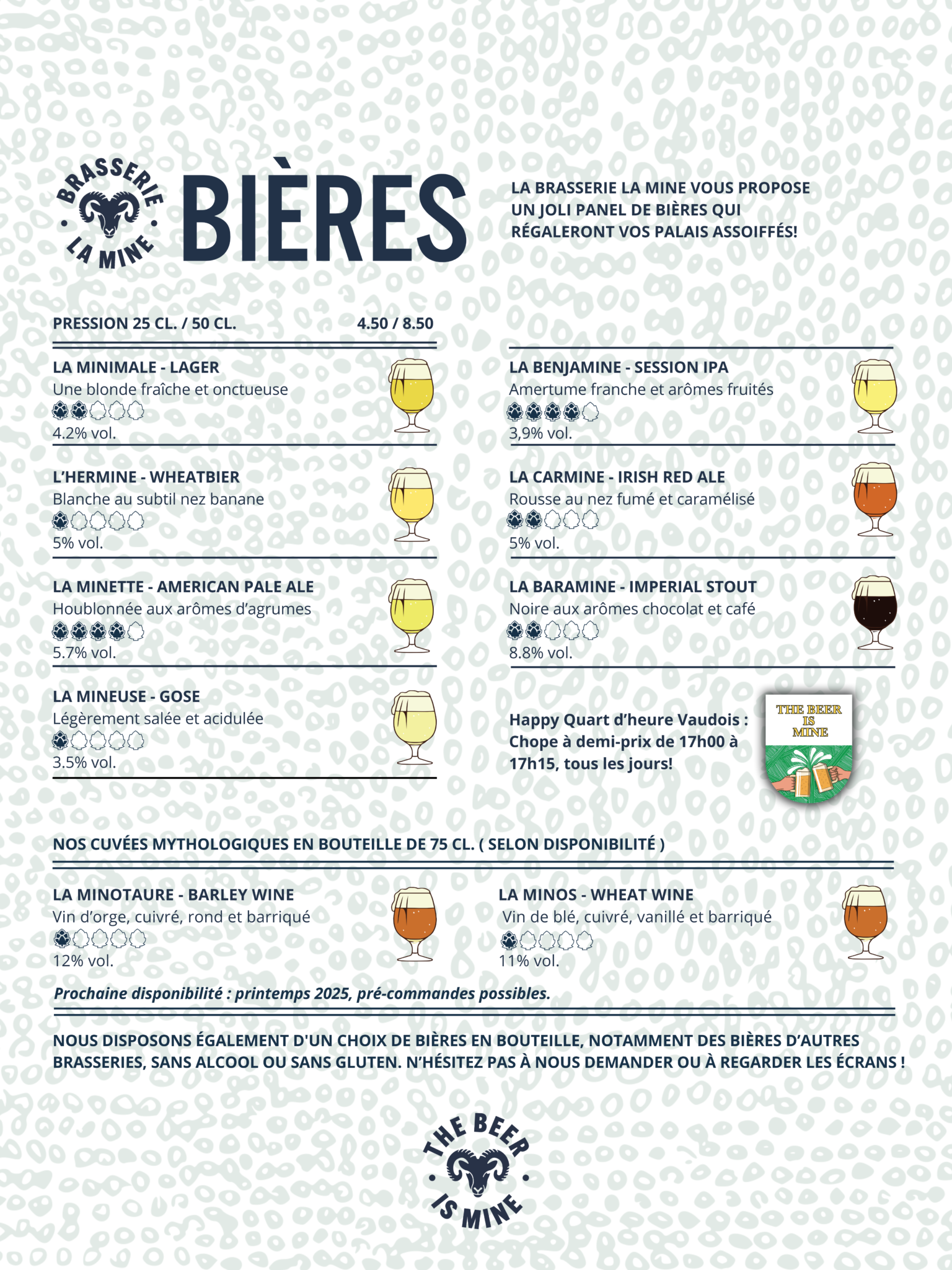 Le restaurant – Brasserie La Mine